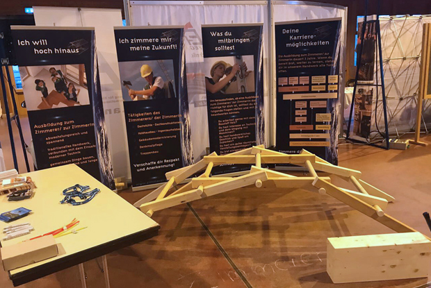 Erfolgreiche Berufeschau in Vilsbiburg - Zimmerer-Innung Landshut